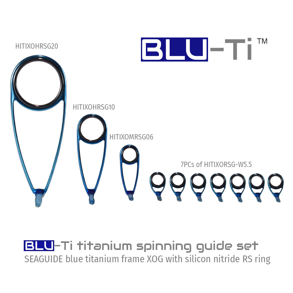 Seaguide Blu-Ti™ Titanium Spinning Guide Set
